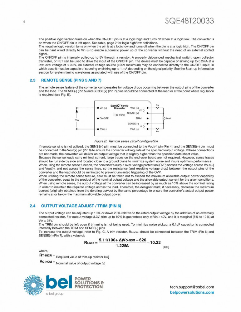 SQE48T20033-NGB0G datasheet page 4