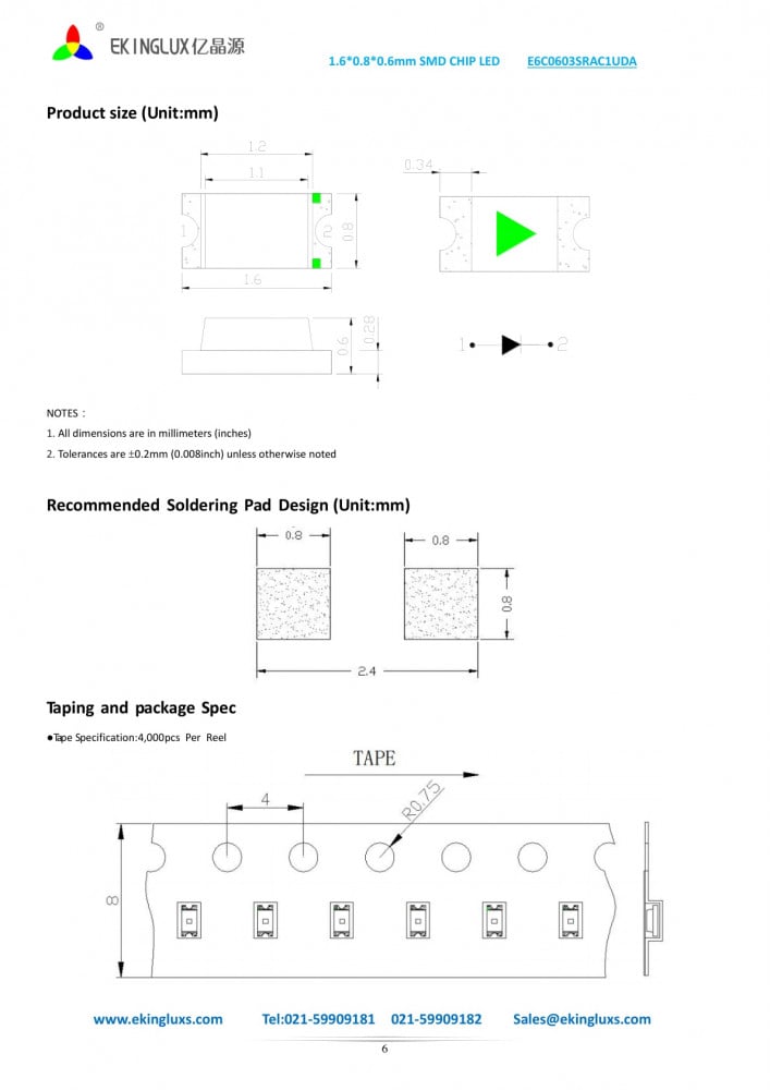 E6C0603SRAC1UDA datasheet page 6