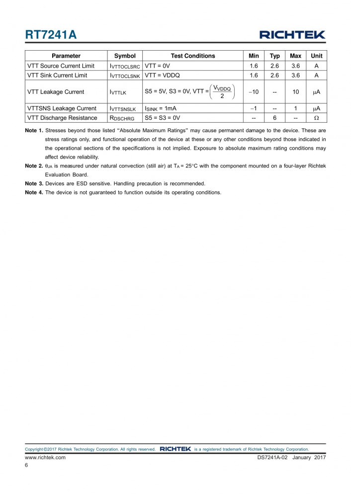 RT7241A technical document page 6
