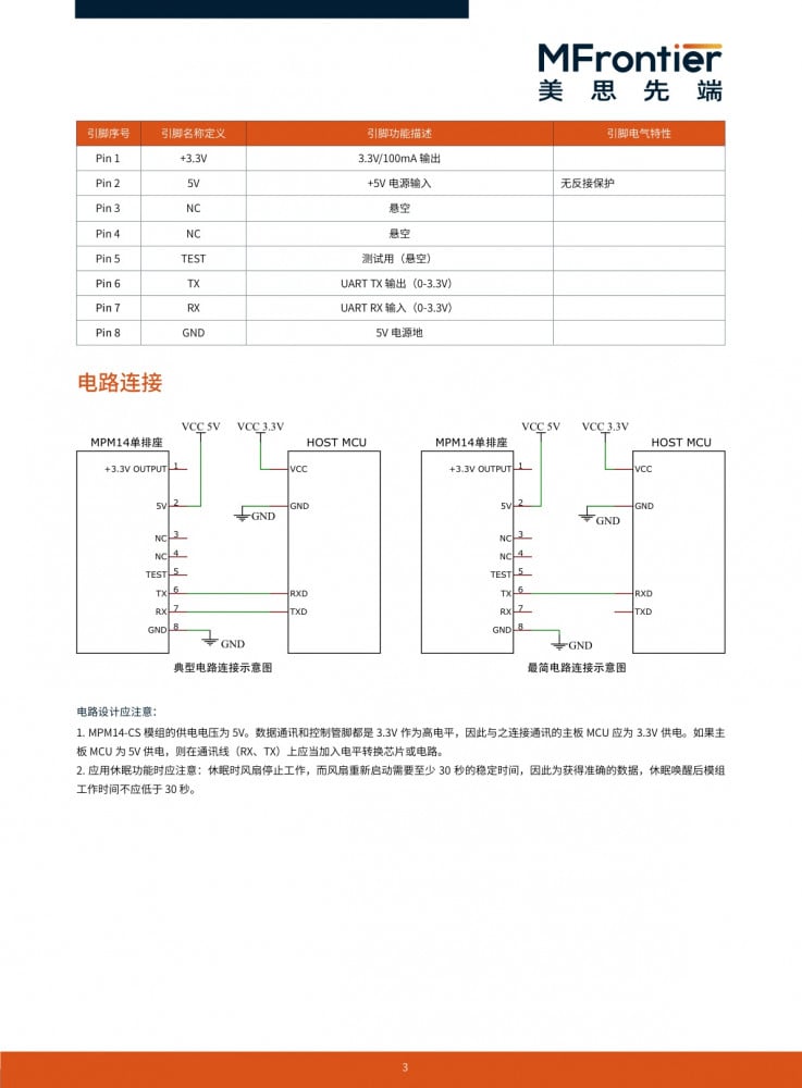MPM14-CS technical document page 3