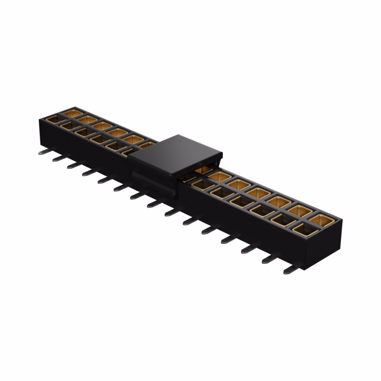 2.00mm Pitch Milli-Grid Receptacle, Surface Mount, Bottom Entry, 0.38µm Gold (Au) Plating, 30 Circuits, with Pick-and-Place Cap, Tube, Lead-Free for sale
