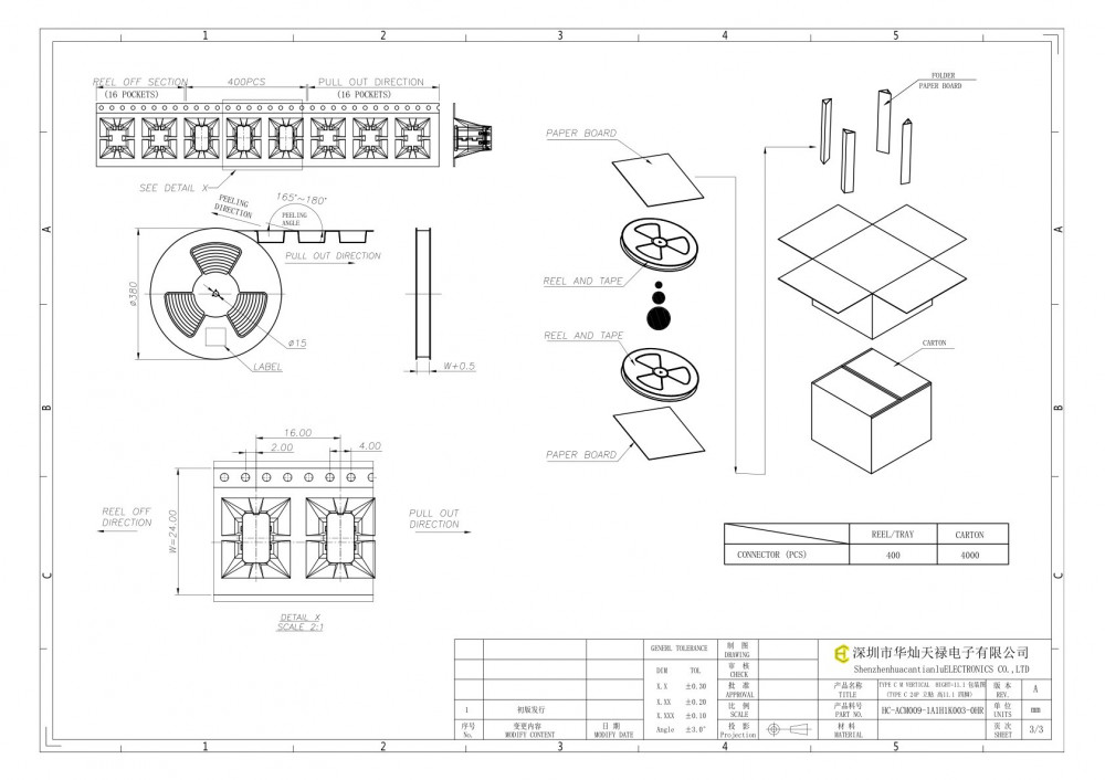 HCTL HC-ACM009-1A1H1K003-0HR drawing page 3