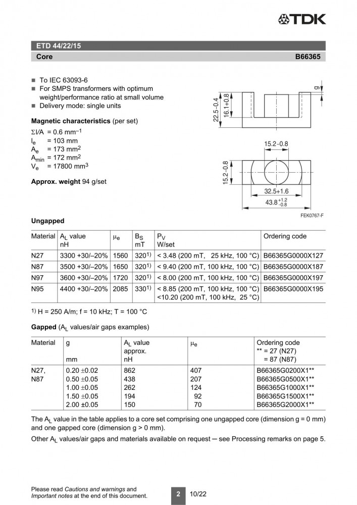 B66365 ETD 44/22/15 document page 2