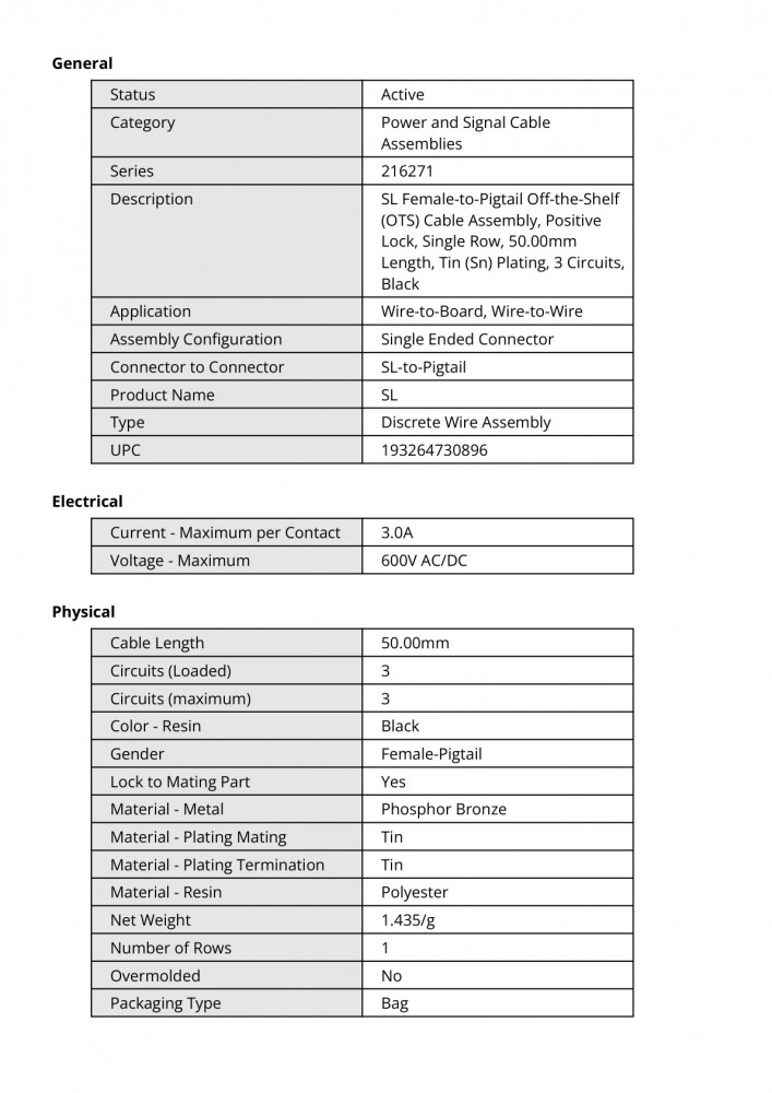 Product document preview, page 2