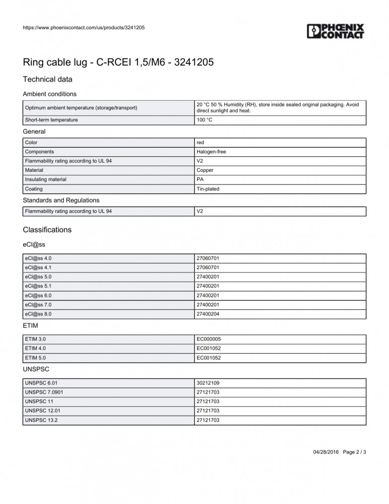 Phoenix Contact 3241205 product document image 2