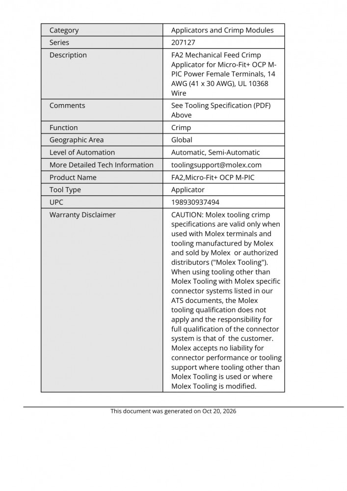 2130699000 tooling document image, page 2