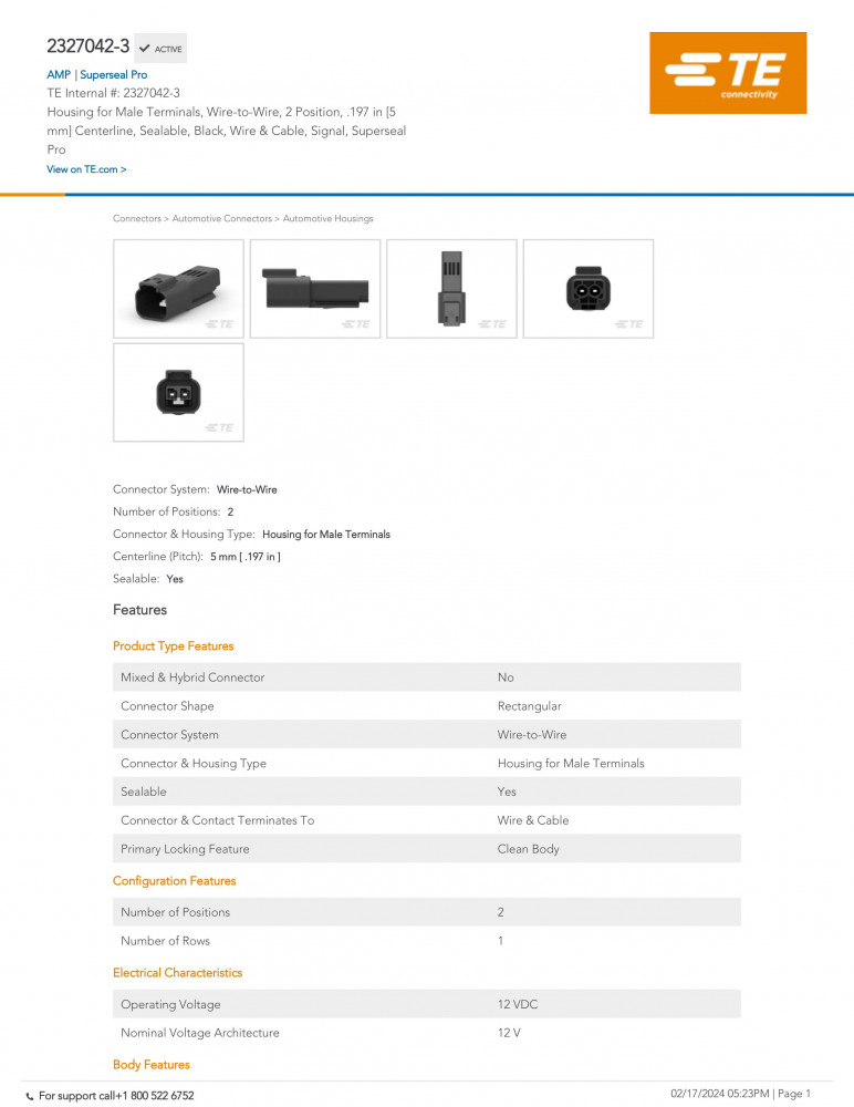 2327042-3 technical document page 1