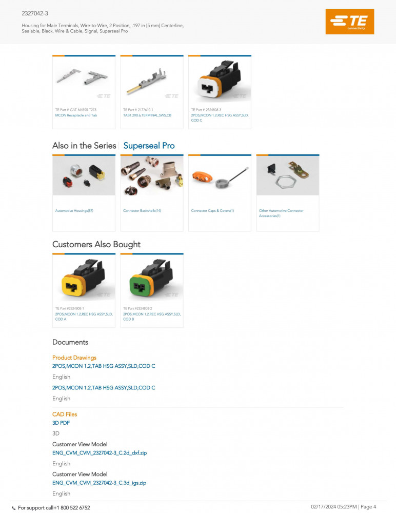 2327042-3 technical document page 4