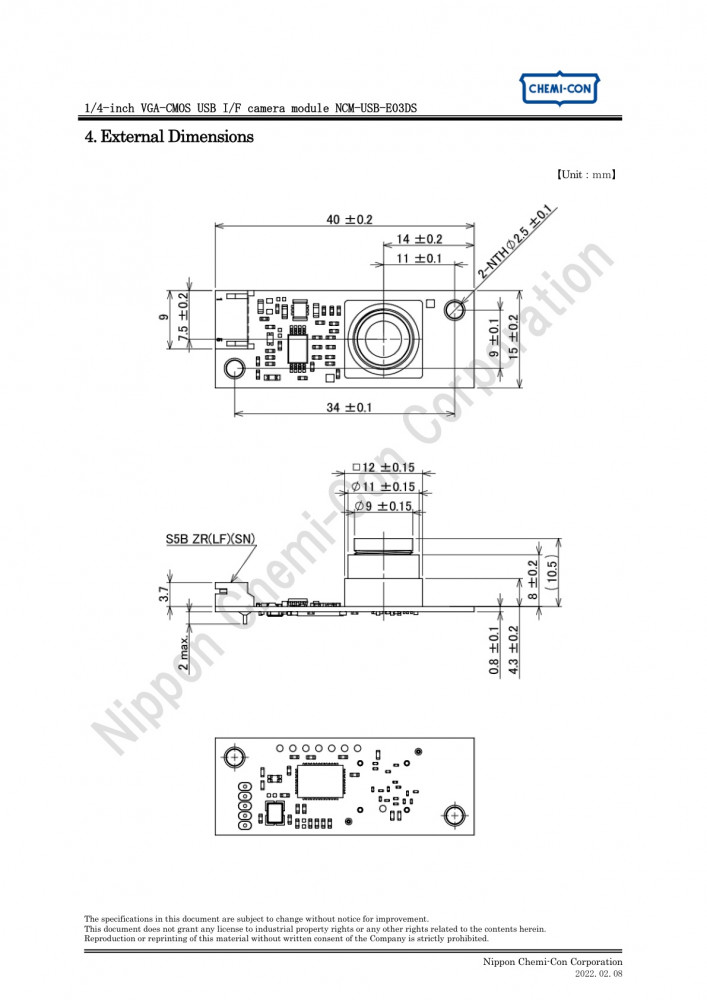 NCM-USB-E03DS technical document page 2