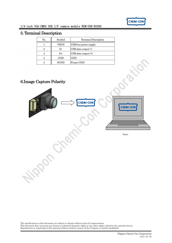 NCM-USB-E03DS technical document page 3