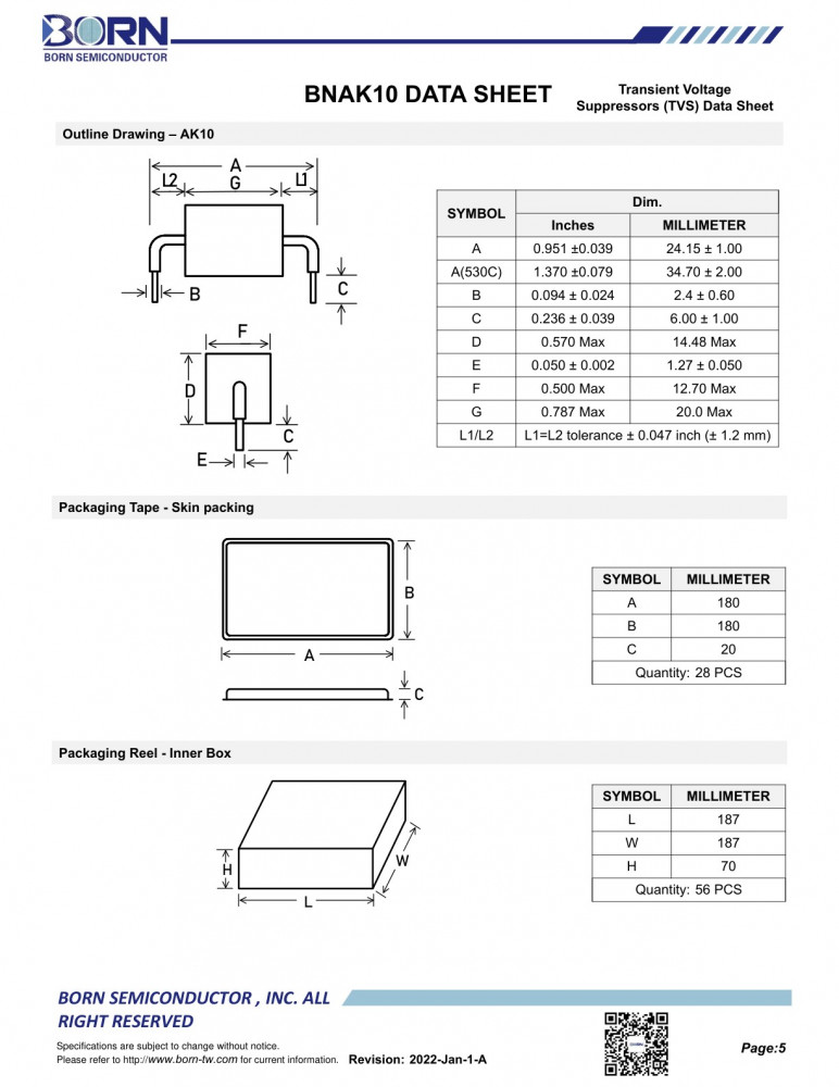 BNAK10 datasheet page 5