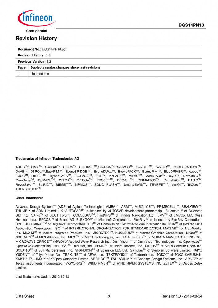 BGS14PN10 datasheet page 3
