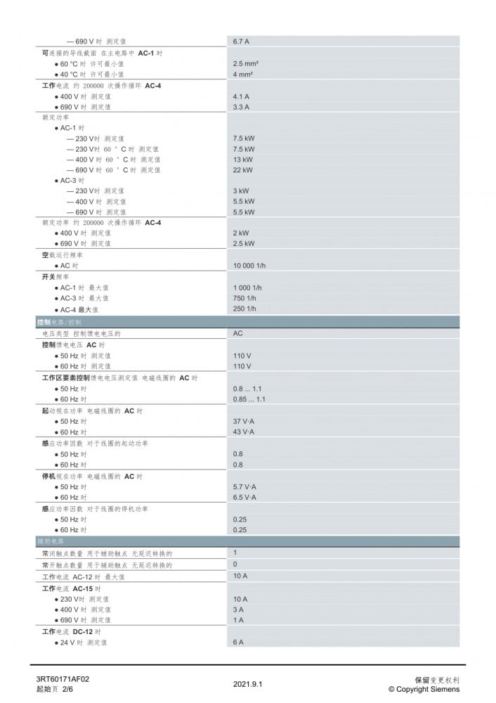 3RT60171AF02 document page 2