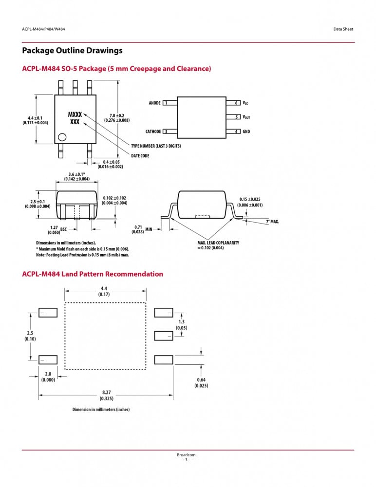 ACPL-P484-500E datasheet page 3