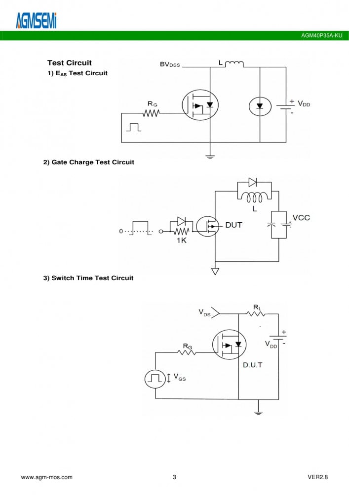 AGM40P35A-KU datasheet page 3