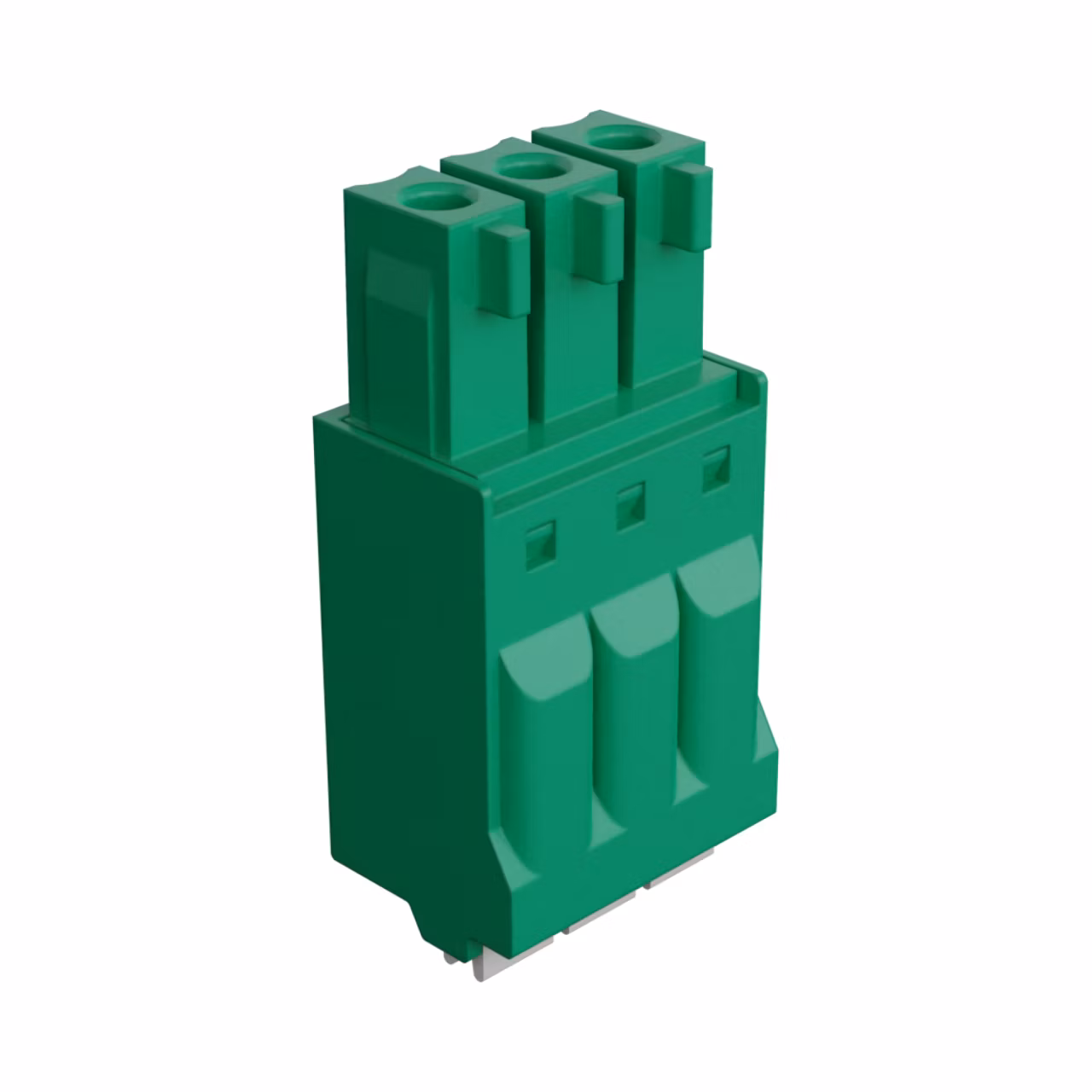 3.81mm Pitch Eurostyle Horizontal Plug, Spring Type, Single Row, 3 Circuits for sale