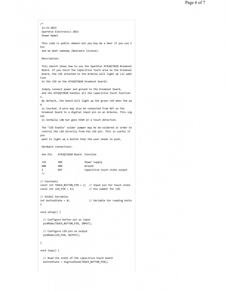 SEN-12041 technical document page 6