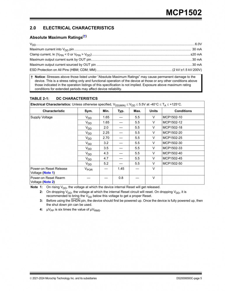 MCP1502 document page 5
