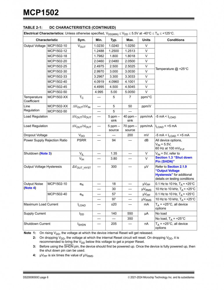 MCP1502 document page 6