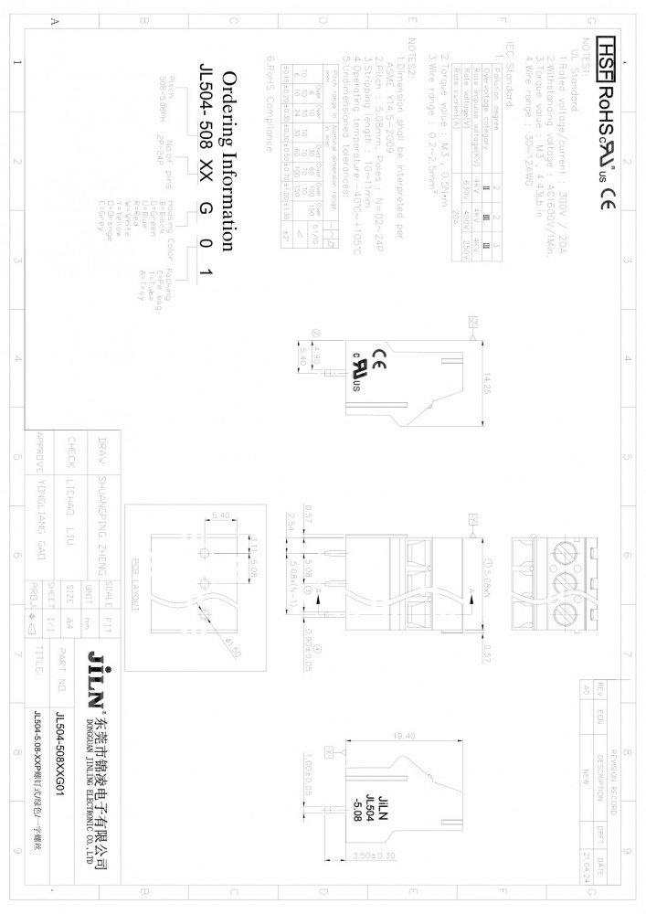 JL504-50803G01 technical document preview