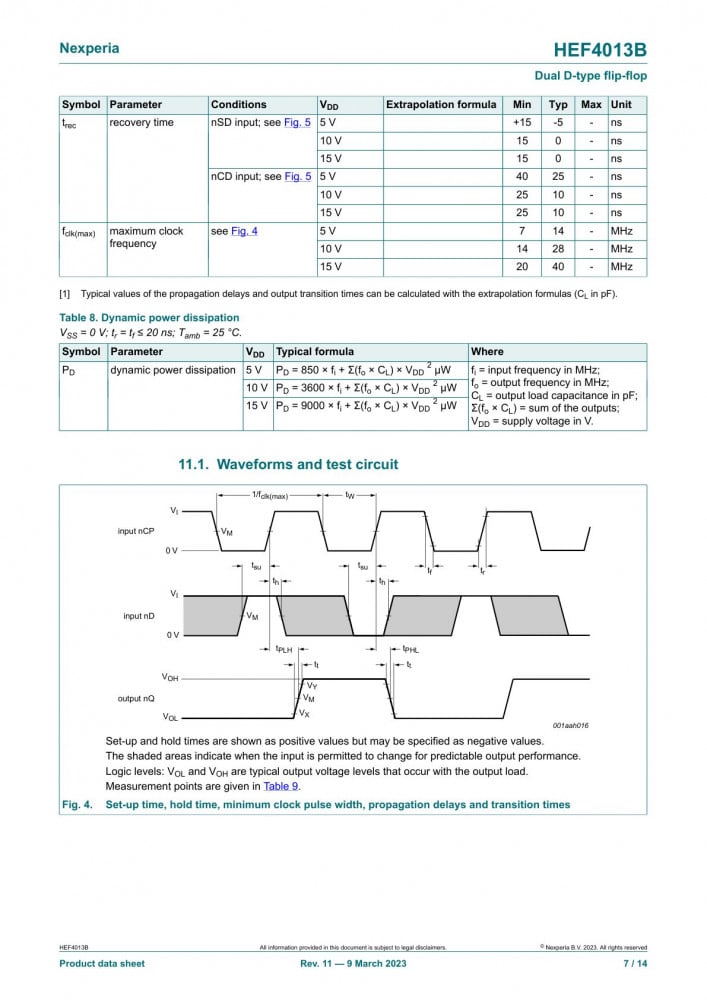 HEF4013BTT,118 datasheet page 7