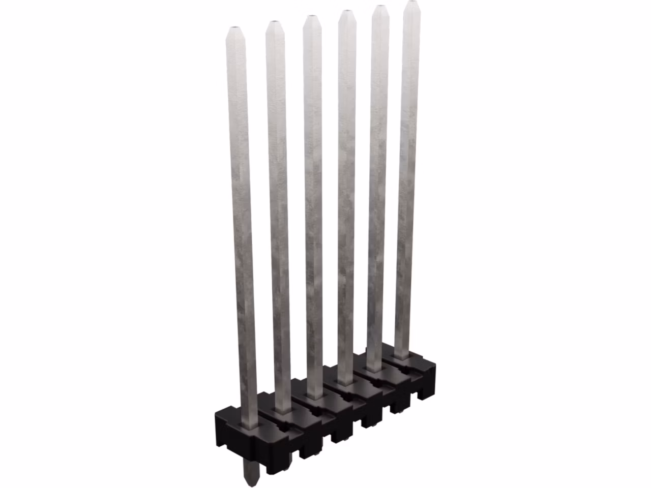 KK 396 Breakaway Header, Vertical, 6 Circuits, Matte Tin (Sn) Plating, Pin Length 33.40mm (1.315