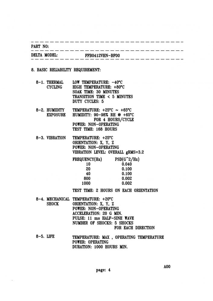 FFB0412VHN-BF00 specification page 5