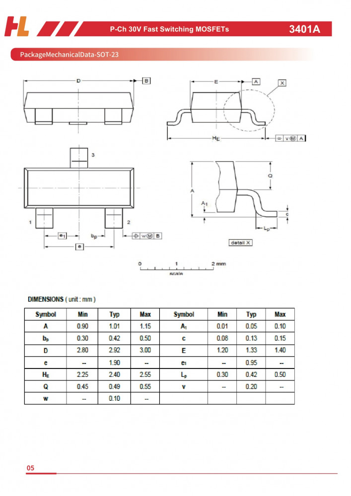 HL 3401A datasheet page 5