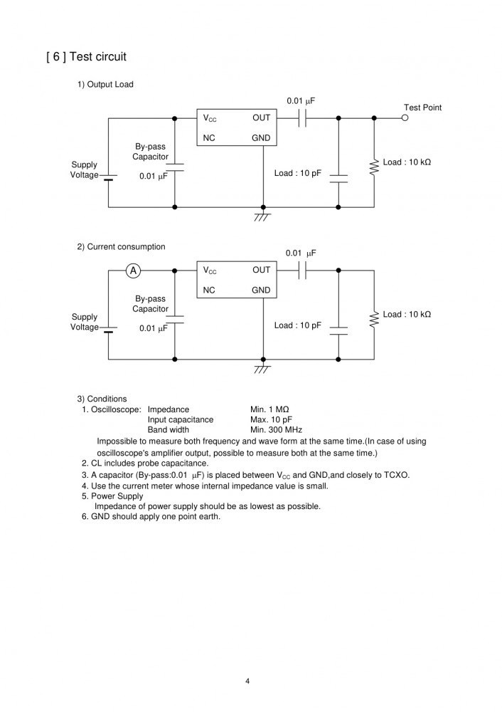 EPSON TG-5035CG-17N specification page 6