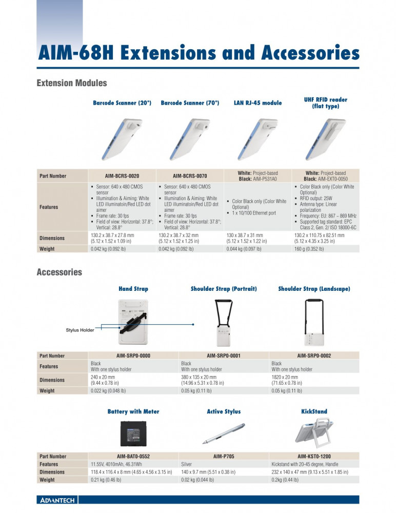 AIM-68H technical document page 9