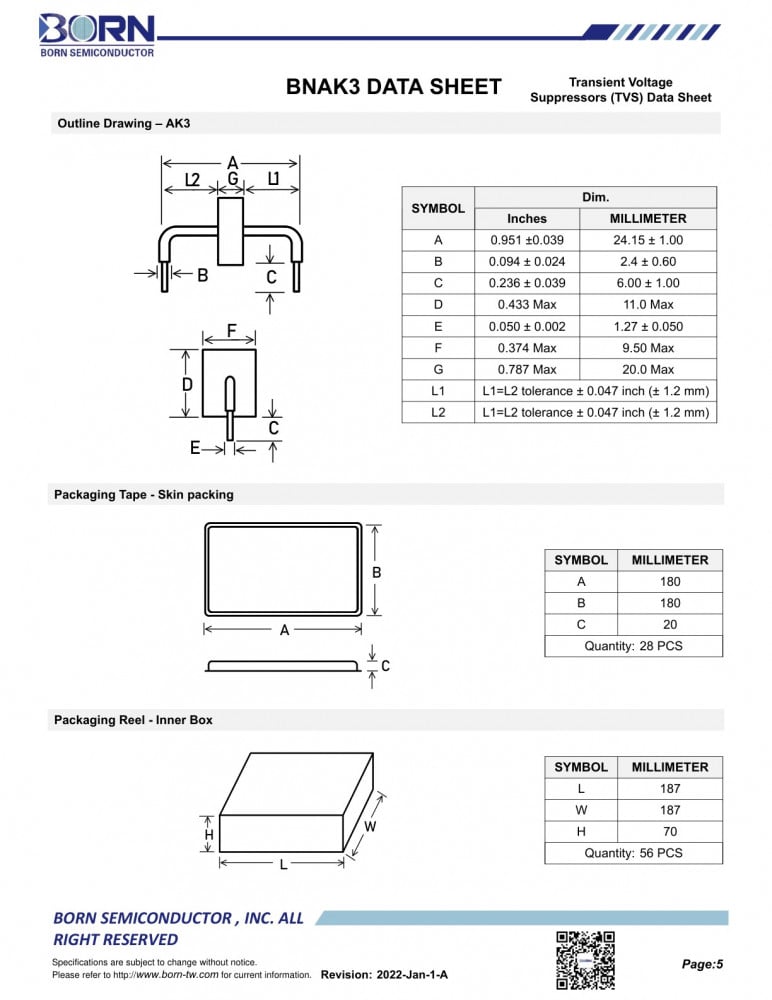 BNAK3-025C datasheet page 5