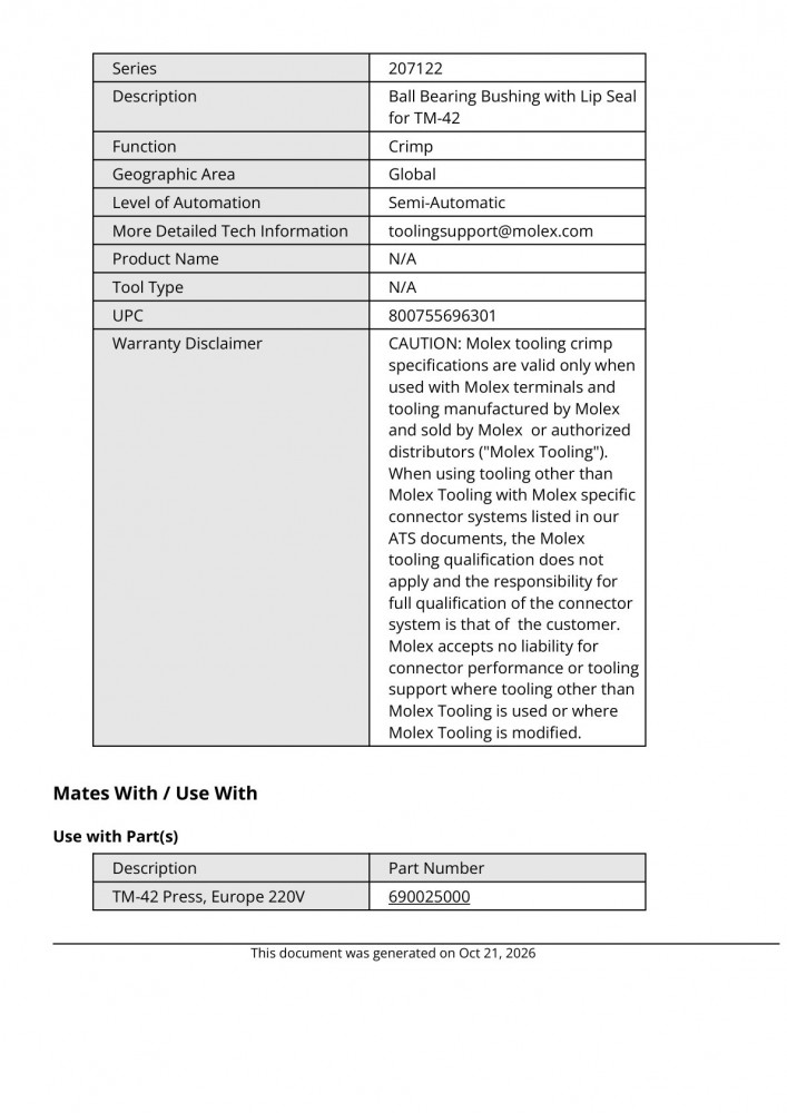 Product document image, page 2