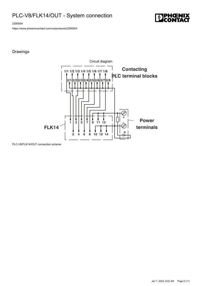 Phoenix Contact 2295554 documentation page 6