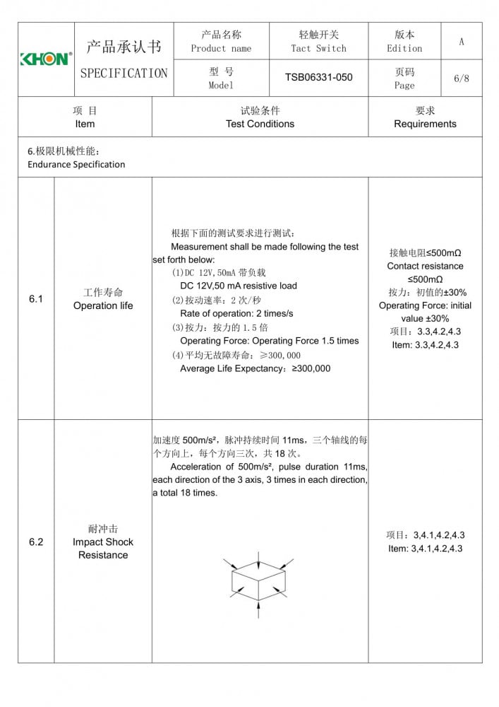TSB06331-050D332DA-R1000 specification page 7