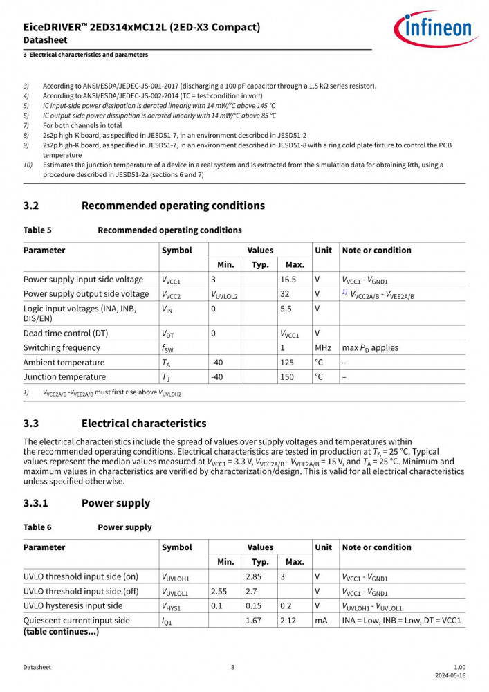 2ED3141MC12LXUMA1 datasheet page 8