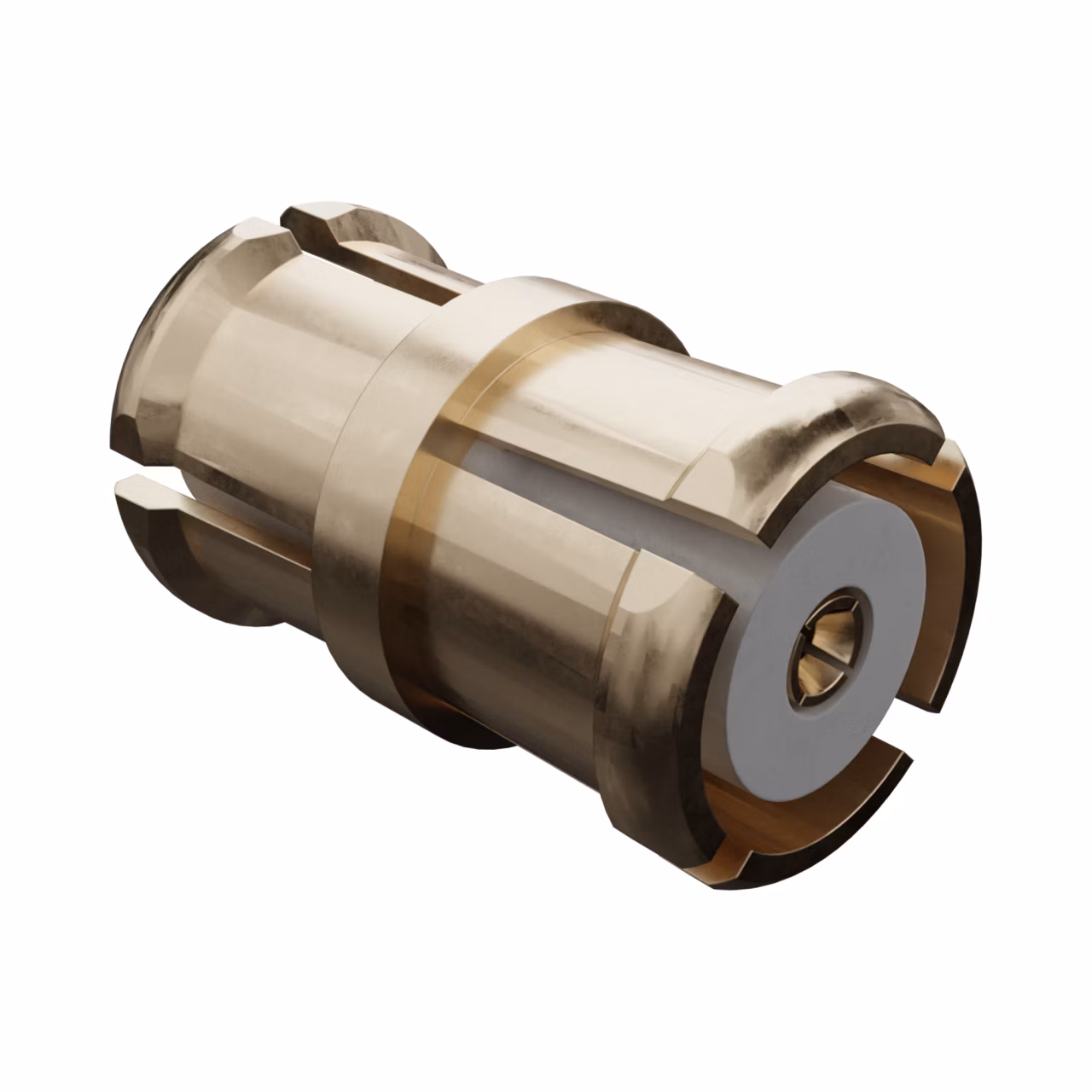 SMP Jack-to-SMP Jack Adapter, Straight, 5.43mm Length, Modified, Tray, 50 Ohms for sale