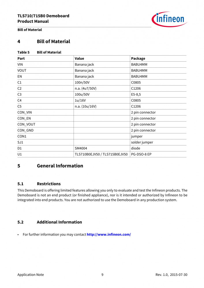 TLS710B0EJV50BOARDTOBO1 document page 9