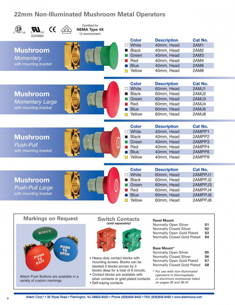 Altech catalogue page 8