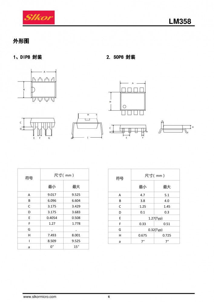 LM358P datasheet page 6