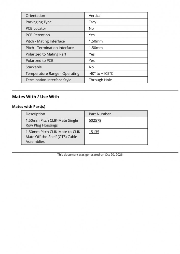5031590711 technical document preview, page 3
