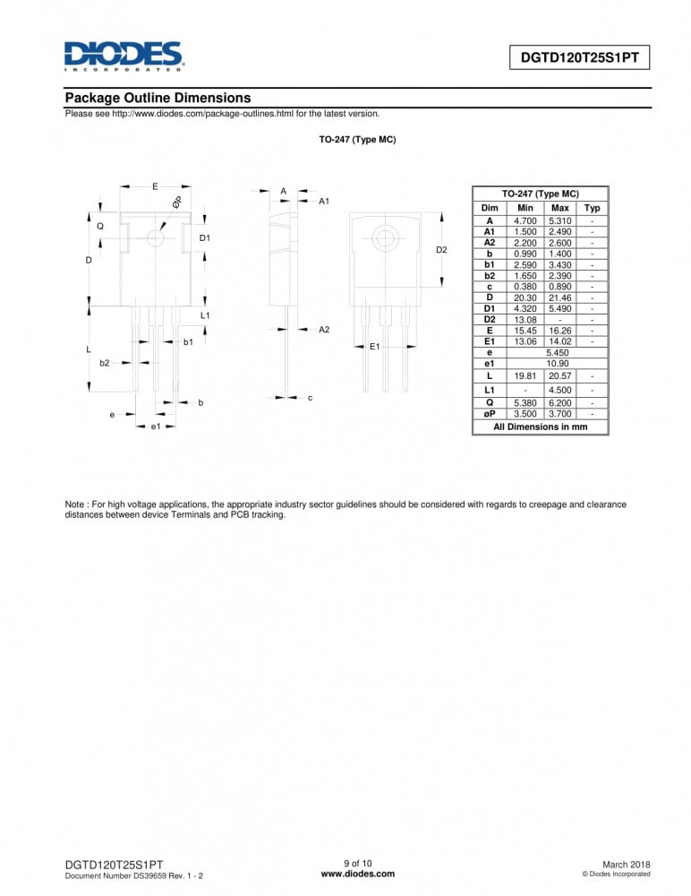 DGTD120T25S1PT datasheet page 9