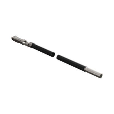 Pre-Crimped Lead Mizu-P25 Female-to-Pigtail, Tin (Sn) Plating, 75.00mm Length, 0.50mm² Wire, Black for sale