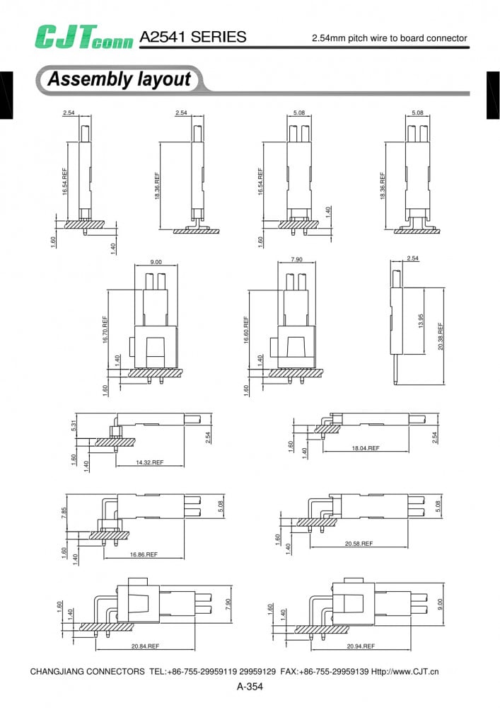 CJT A2541 technical document page 2