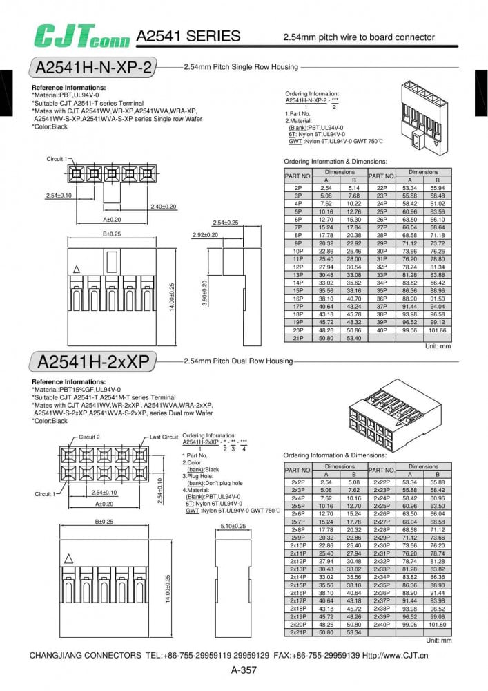 CJT A2541 technical document page 5