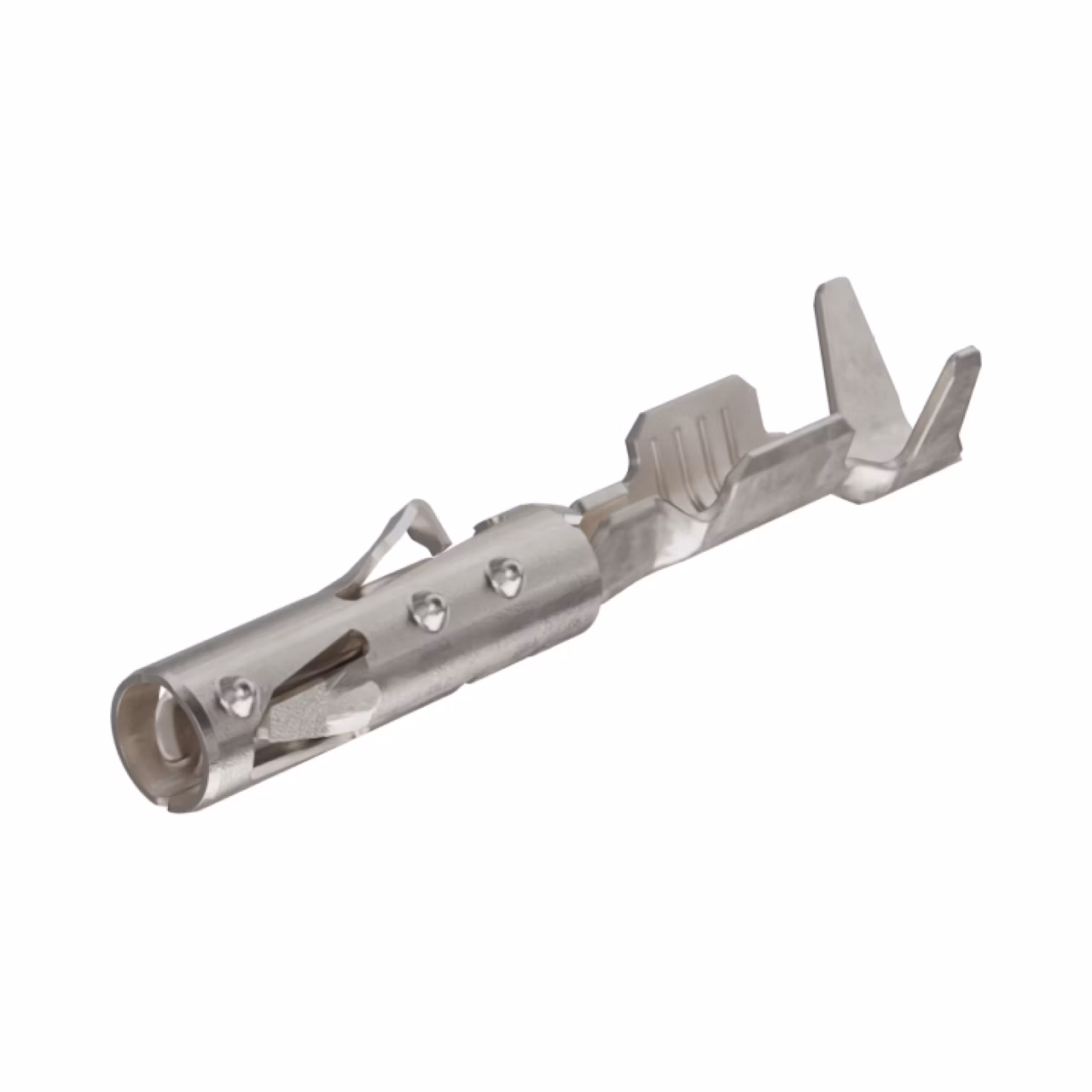 0.635mm CMC CP Female Terminal, HP Version, Tin Plated with Selective 1.27µm Gold in Contact Area, for Square 0.6mm x 0.6mm Pins, Wire Size 0.22-0.44mm² for sale