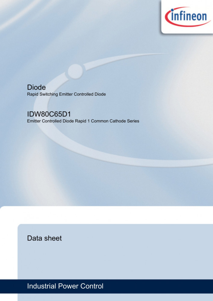 IDW80C65D1 datasheet page 1