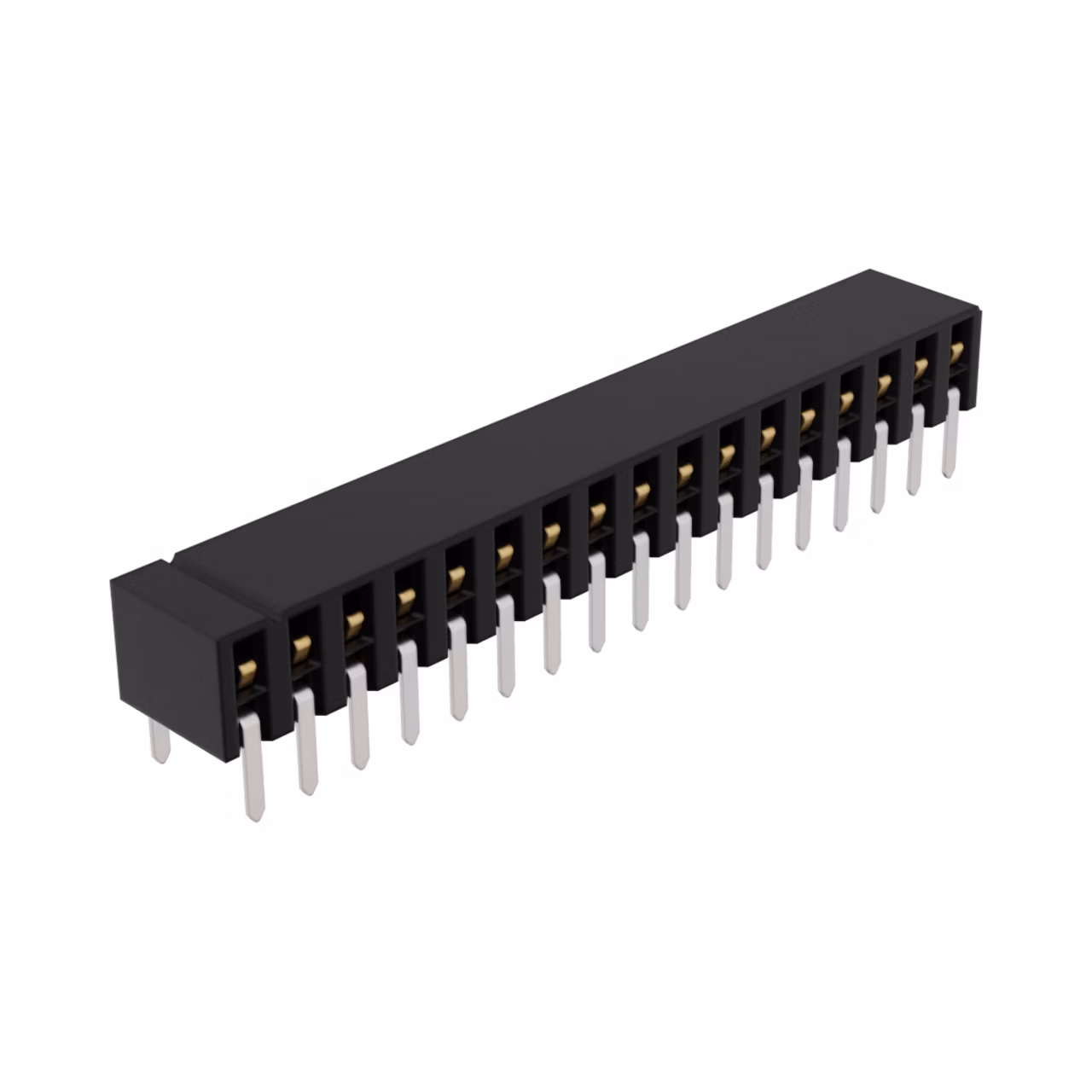 2.00mm Pitch Milli-Grid Receptacle, Side Entry, Through Hole, 0.76µm Gold (Au) Plating, 30 Circuits, Tube, Lead-Free