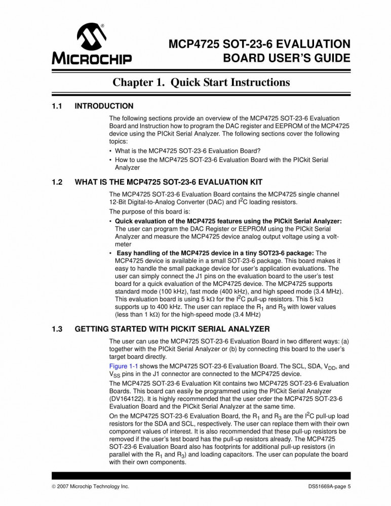 MCP4725EV user guide page 9