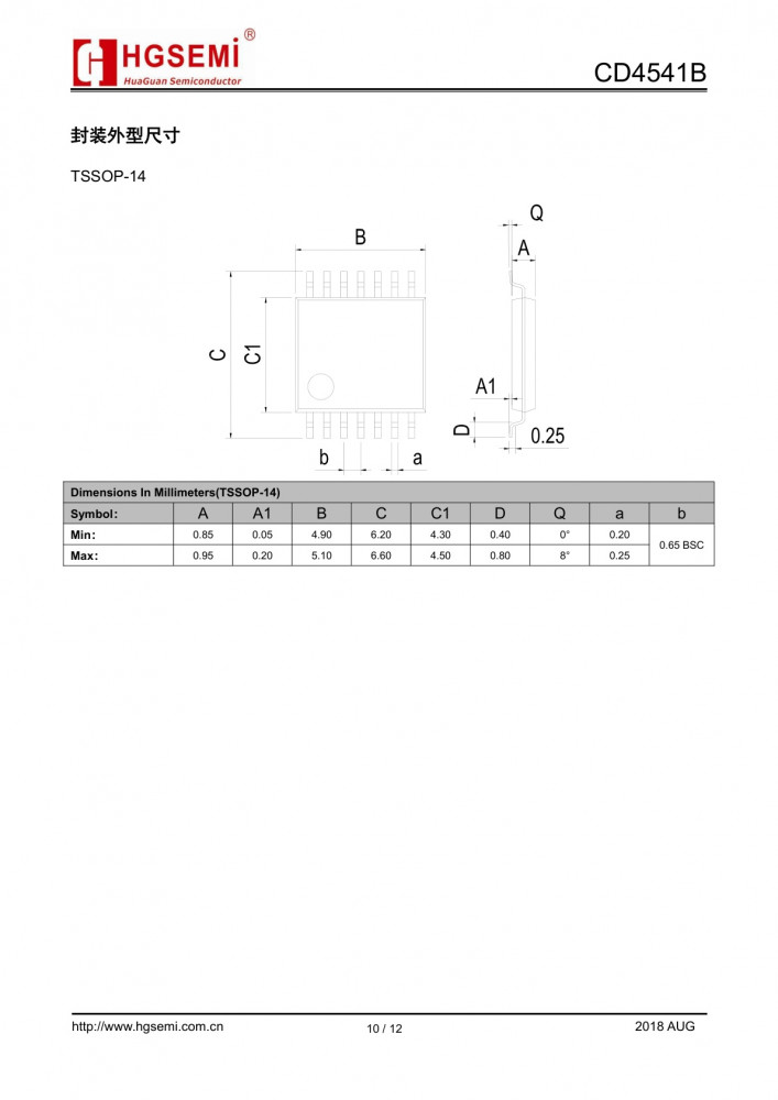 CD4541BE datasheet page 10