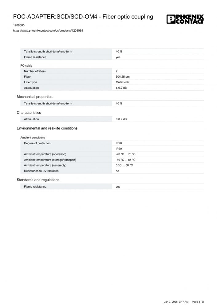 Phoenix Contact 1208085 document page 3
